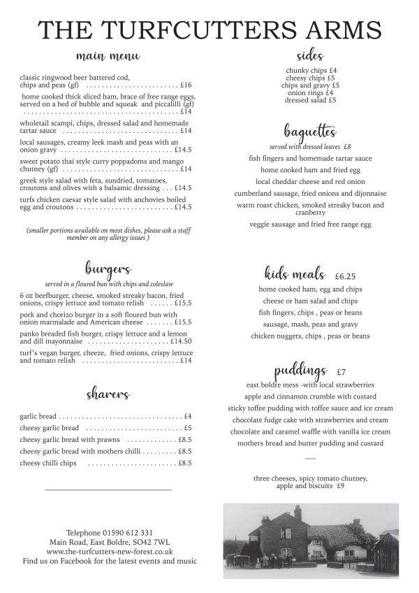 Food & Drink - The Turfcutters Arms